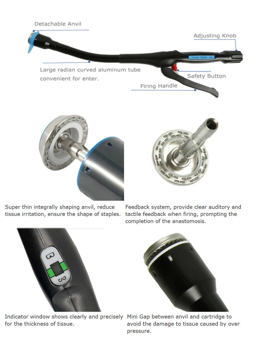 Disposable Surgical Instrument Endoscopic Circular Surgical Stapler ...