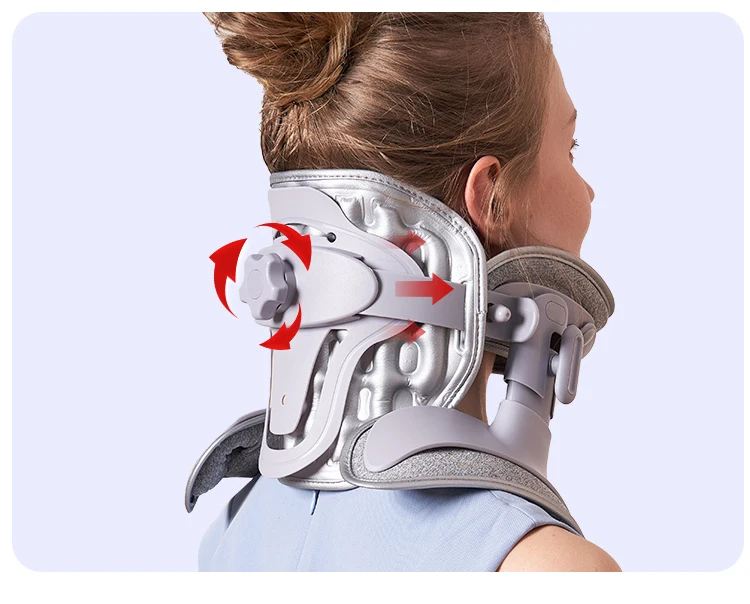 Medical Inflatable Easy To Wear Cervical Spondylosis Neck Back Pain ...
