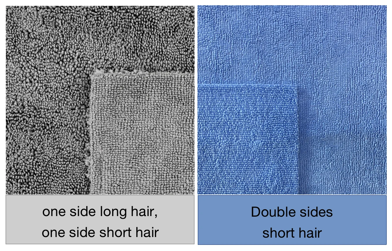 Custom Logo Microfiber Cleaning Cloth Car Detailing 16x16 Bulk ...