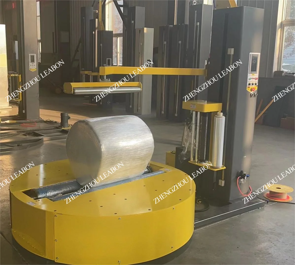 Specialized Cylindrical Radial Baler Reel Strapping Equipment Paper ...