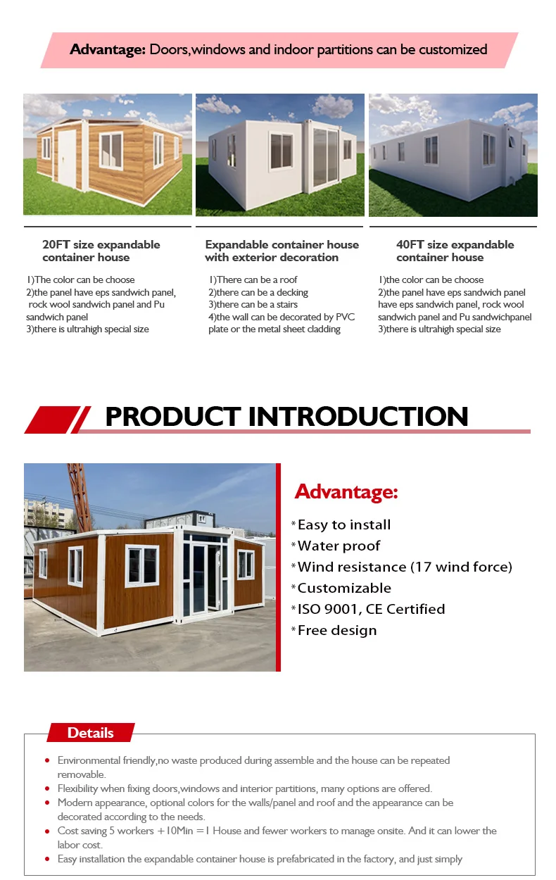Fully Upgraded Customized Woodgrain Luxury Slide Out Tiny Homes Glass ...