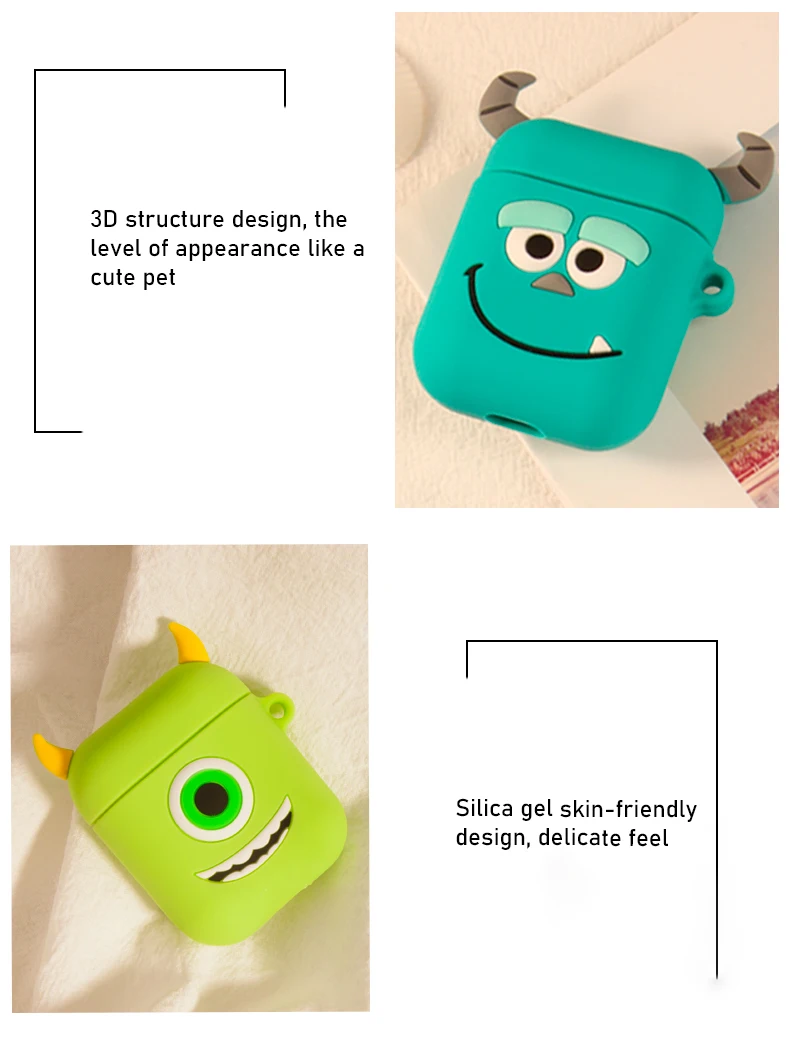 1000+ Style Kawaii Funny 3d Cartoon Character Case For Airpods Pro ...