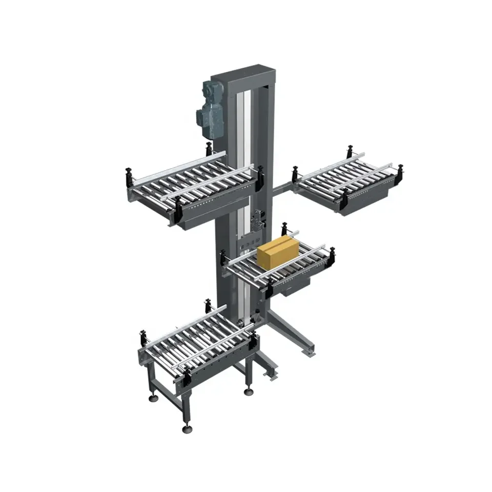 Customized Vertical Elevator Reciprocation Conveyor for Carton Handling