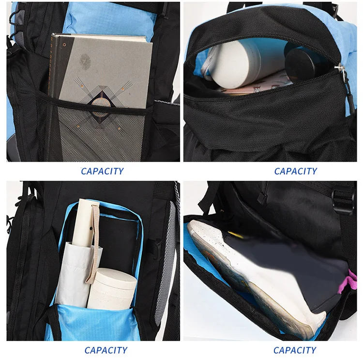 90 Liters Long Journey Outdoor Backpack - Waterproof & Ultralight