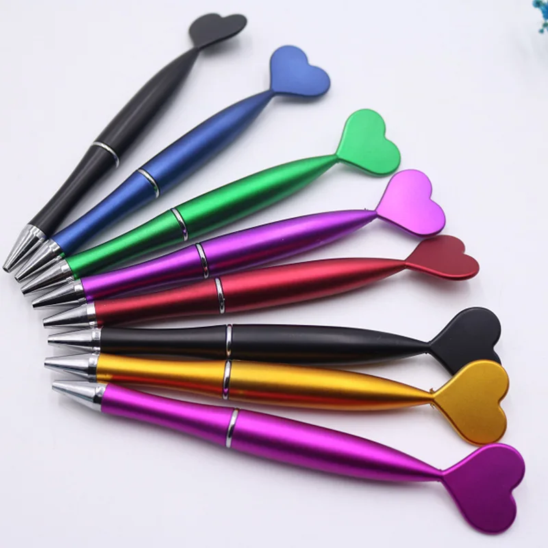 Alibaba.com: Custom Heart Love Shape Plastic Ballpoint Pen, kids ...