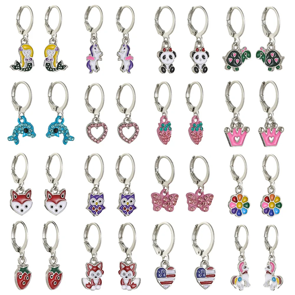 Clip On Hoop Earrings For Kids