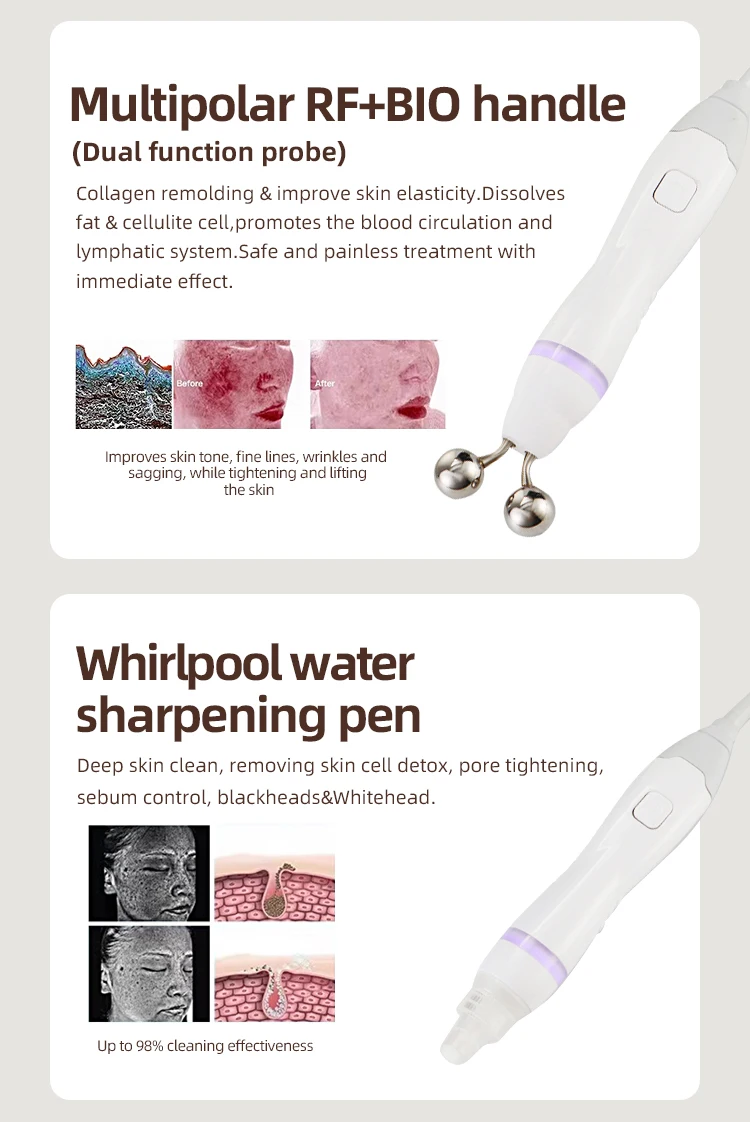 Hydra Face Facial Dermabrasion Peeling Skin Machine Aqua Water Facial ...