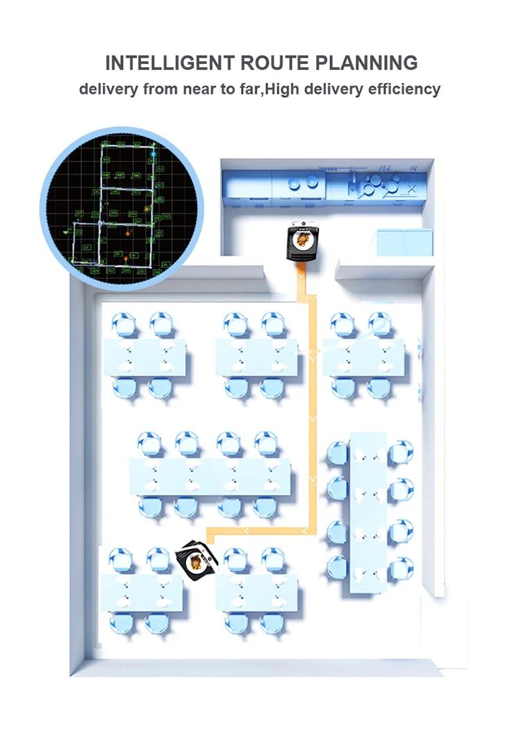 Cutting-edge Autonomous Robot Efficient Delivery Robot Airport Delivery ...