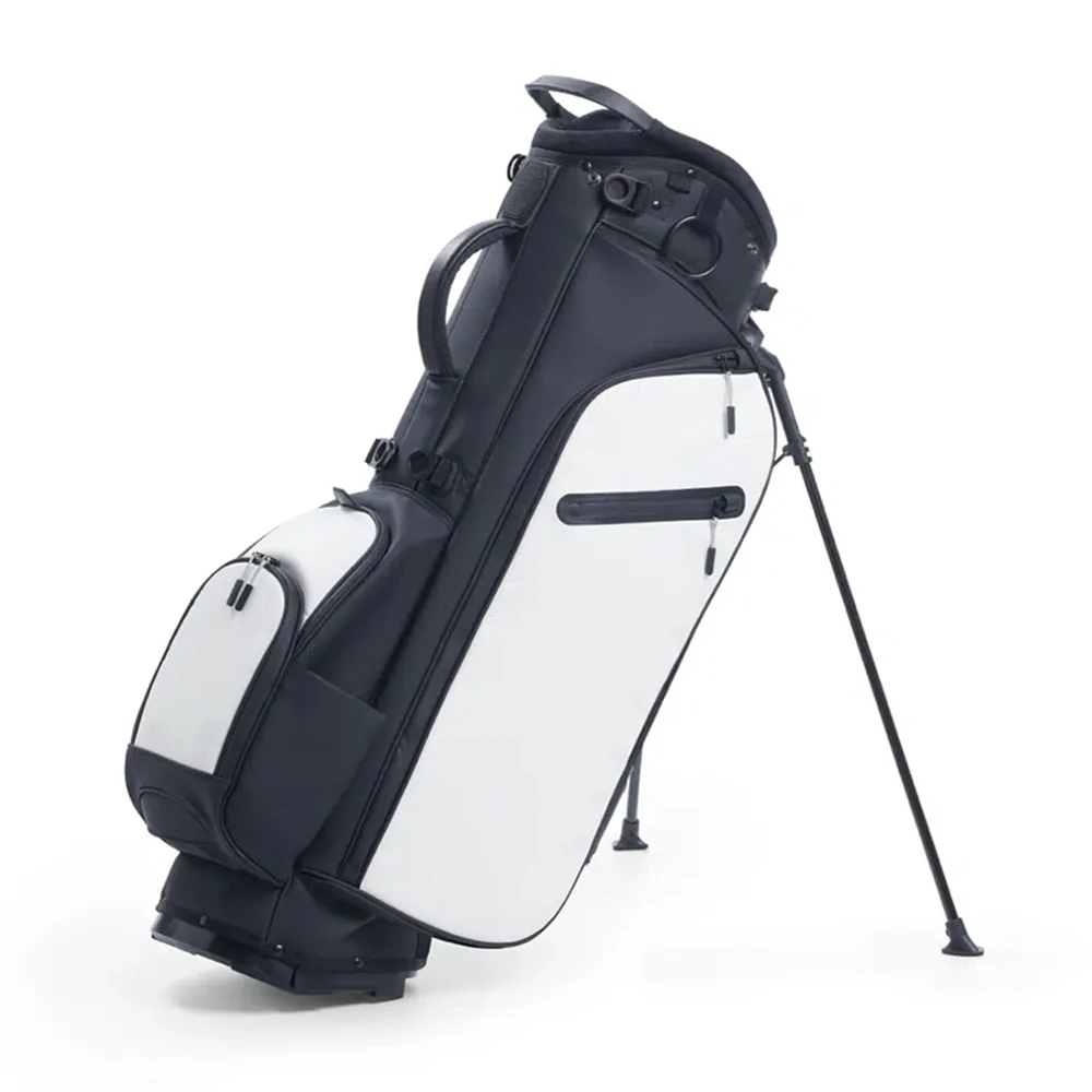 Primus 골프 화이트 컬러 가죽 골프 스탠드 백 프리미엄 품질 Oem/odm 블랭크 커스텀 멘 골프 백 - Buy Mens ...