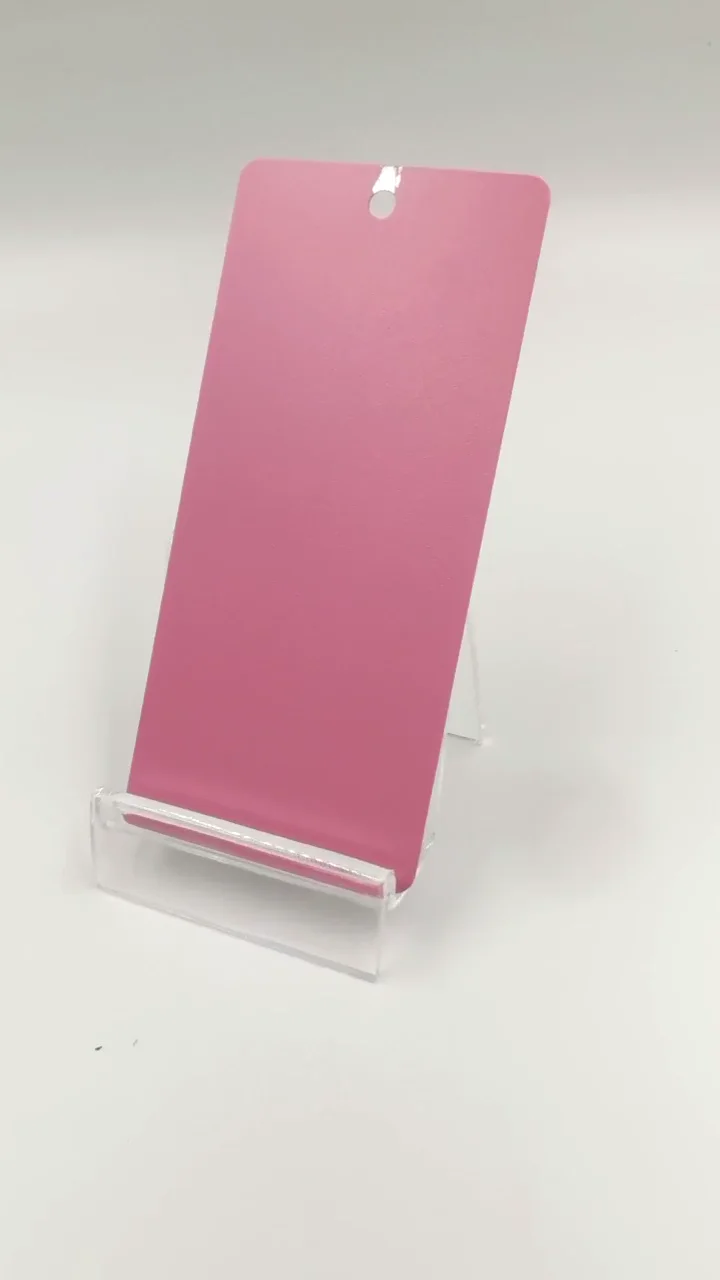 Electrostatic Thermosetting Epoxy Polyester Candy Colors Sandy Pink ...