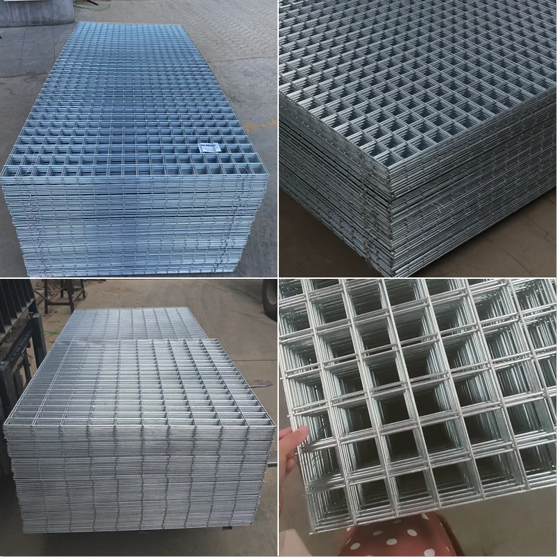 Galvanized Welded Wire Mesh Panel and Pvc Coated Welded Wire Mesh Panel ...