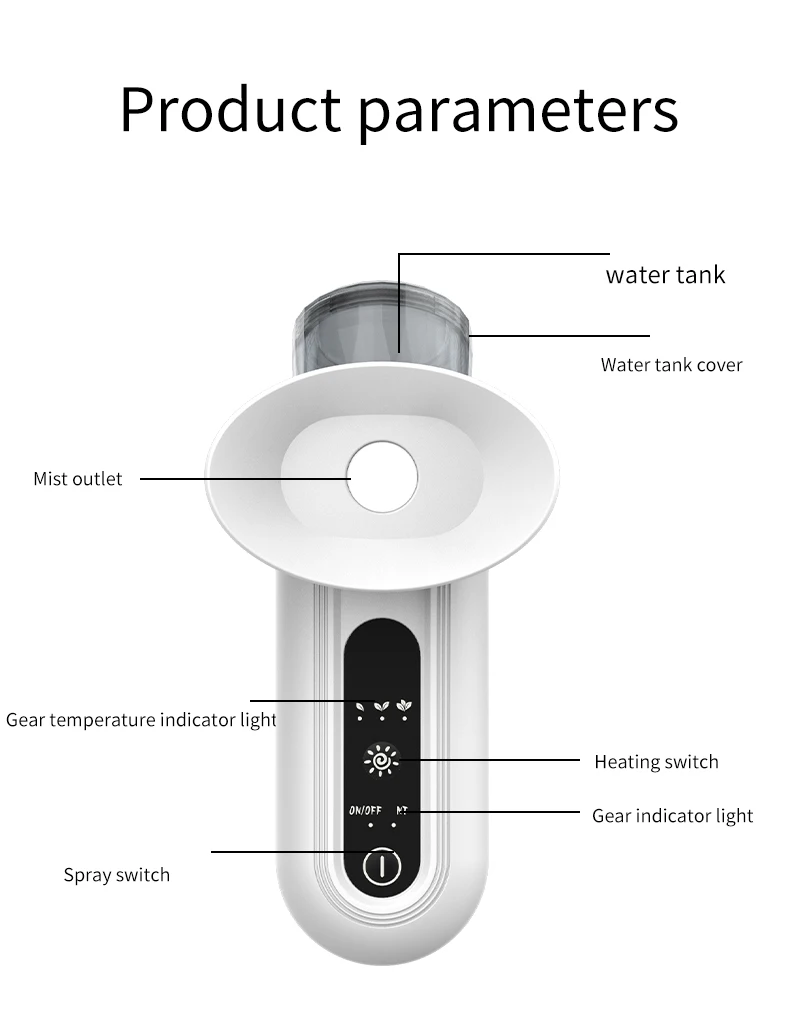 Heated Nano Eye Mist Sprayer - Relief for Dry Eyes
