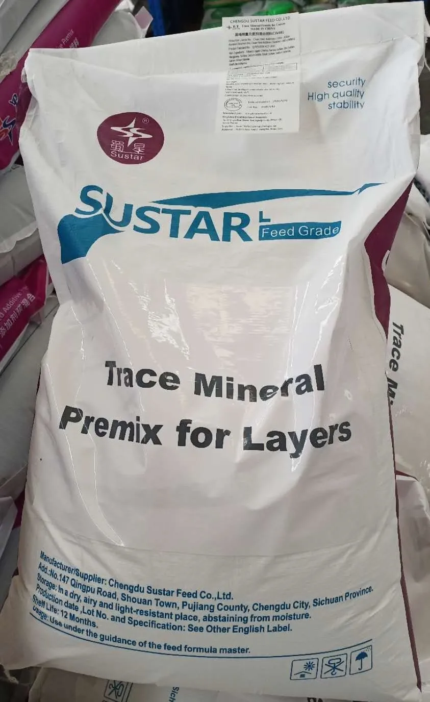 Factory Sustar Animal Trace Minerals Elements Manufacturer Feed Grade Multivitamin Premix Trace ...