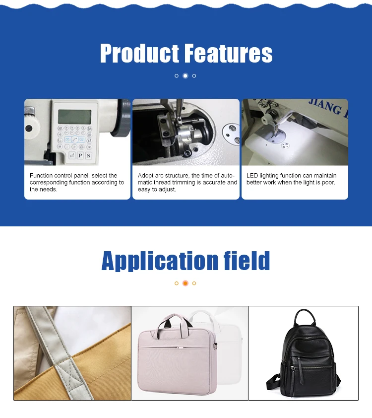 0303D Single Needle Automatic Direct Drive Sewing Machines