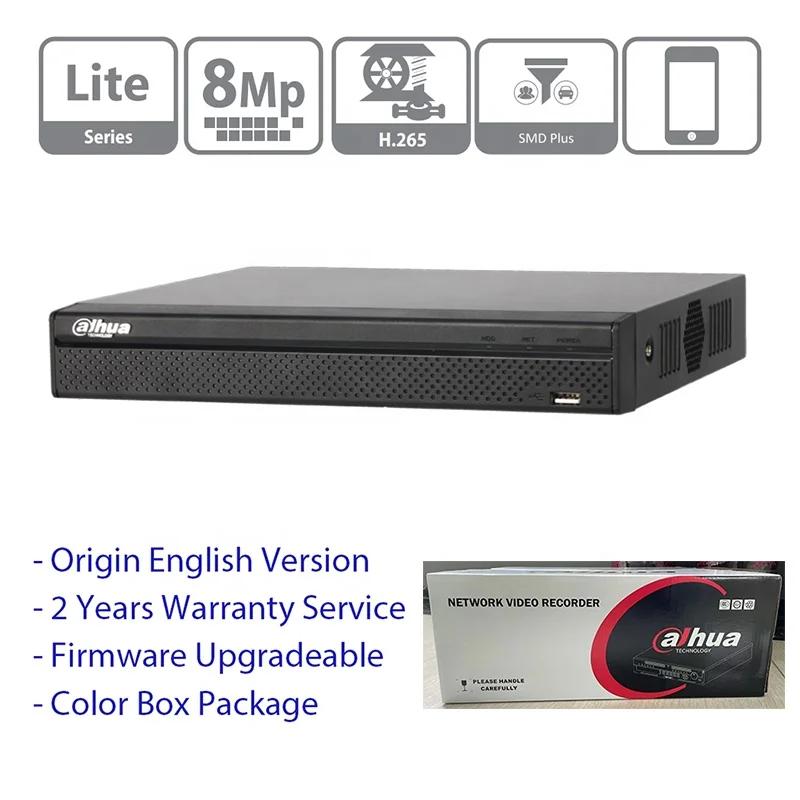 Nvr2108hs-8p-4ks2 Dahua 8 Channel Lite 4k H.265 8 Poe Nvr Dhi-nvr2108hs-8p-4ks2 - Buy Nvr2108hs ...