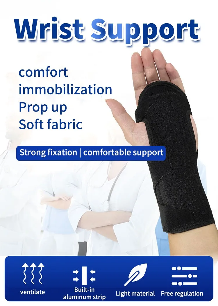 Custom Palm Splint Hand Brace Thumb Wrist Brace Support Recovery ...
