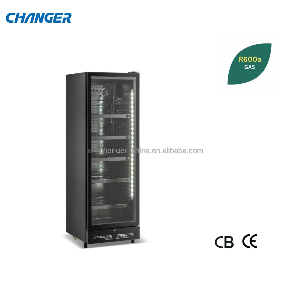 380Liter Single Door Domestic and Commercial Refrigerated Beverage ...