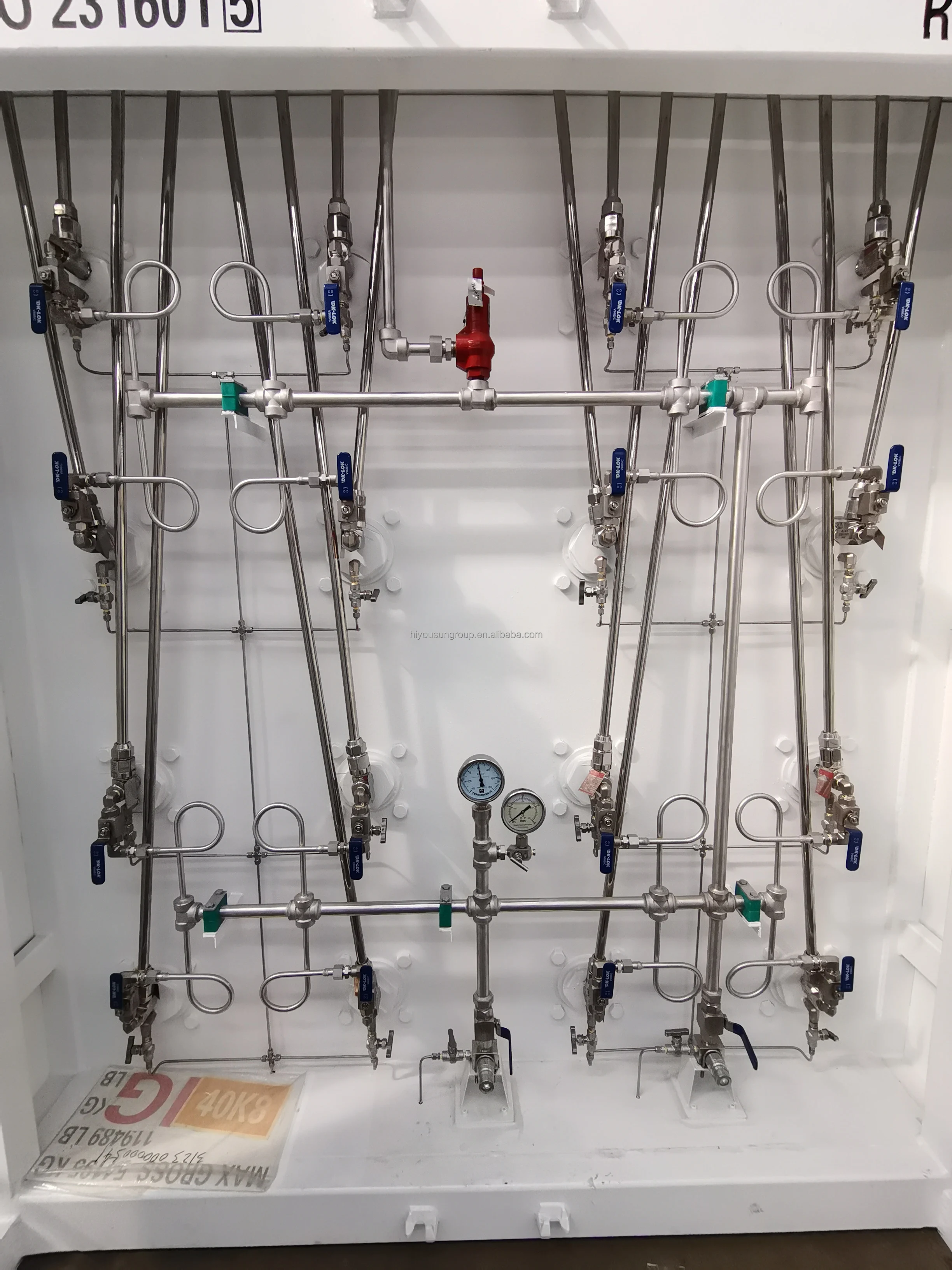 Gas Cylinder Tanker Fuel Tank Trailer - CNG Tube Trailer