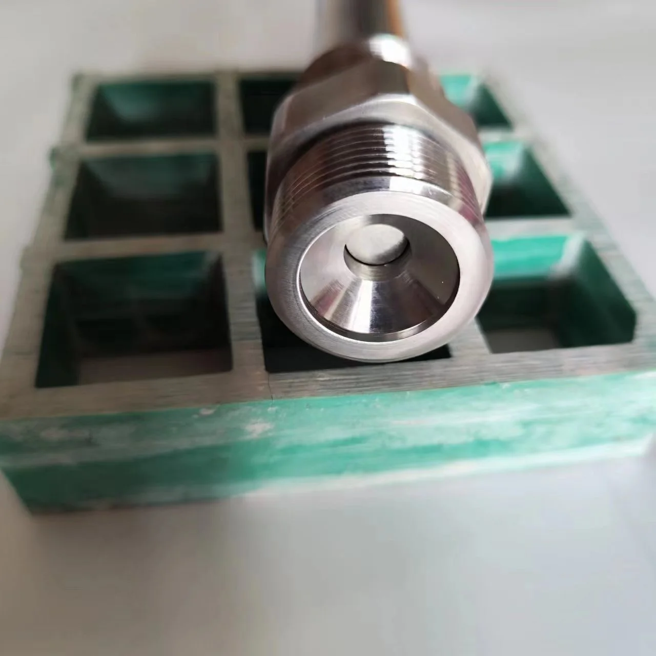 SUS316L injector quill with NPT connector and check valve sanitary ...