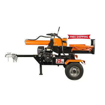 25t Fast Splitting Wood Log Splitter Hydraulic Vertical And Horizontal ...