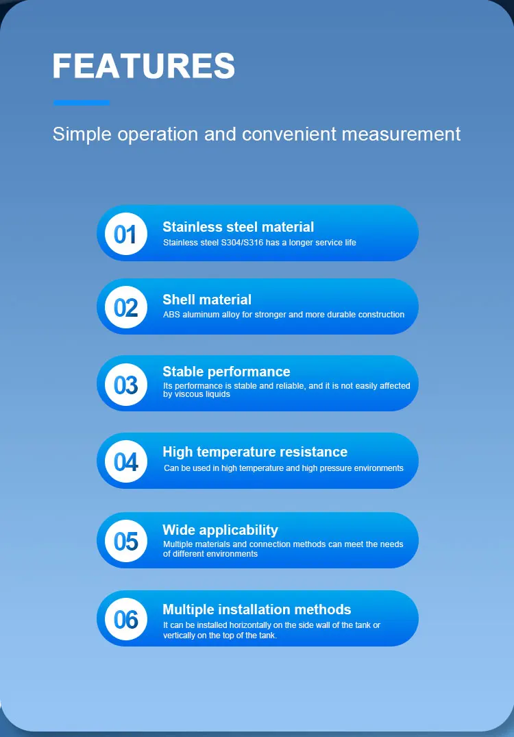 Stainless Steel Water Tank Float Switch - Reliable & Durable