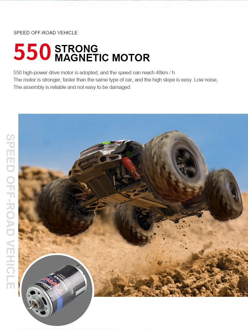 Hobby Cheap High Speed Professional 1/10 Rc Car Brushless Truck 55km/h ...