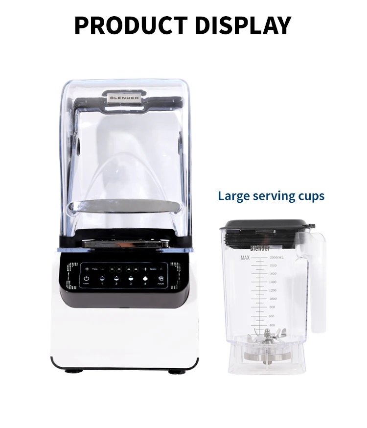 2024 High Speed Fruit Juicer Blender - Efficient & Durable