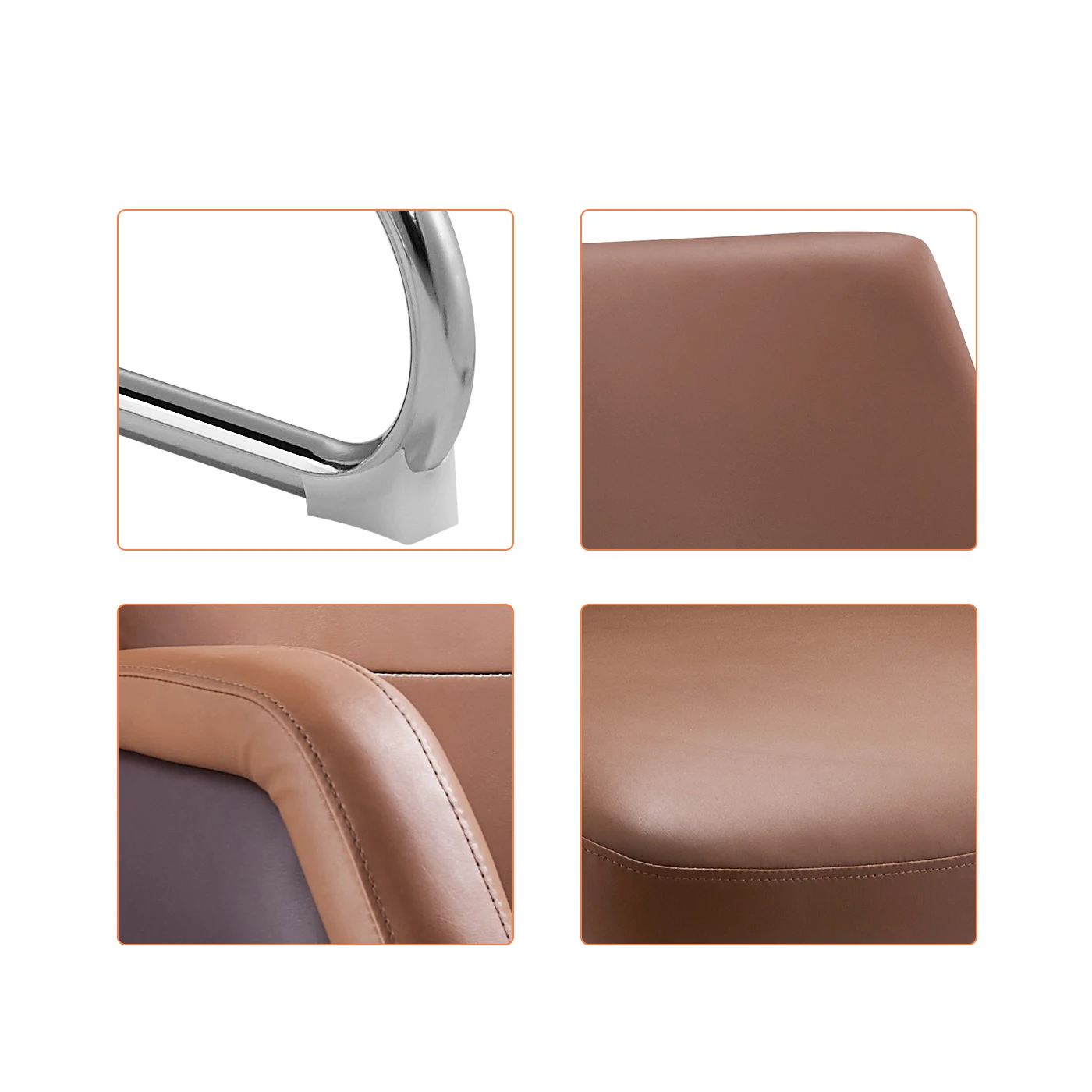 Ekintop Conference Chair Leather Conference Popular Leather Ergonomic ...