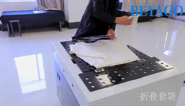 Semi Automatic Garment Folding Machine - Efficient & Reliable