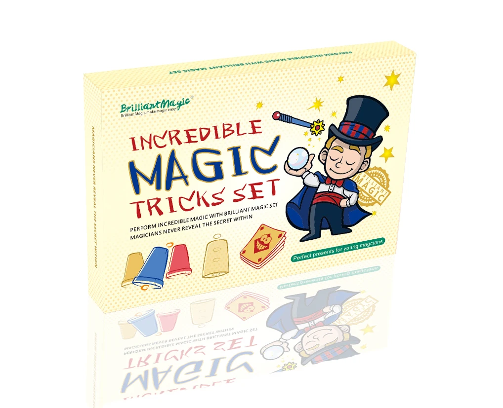 Brilliantmagic New Style Kids Magic Set Box With 15 Amazing Magical ...