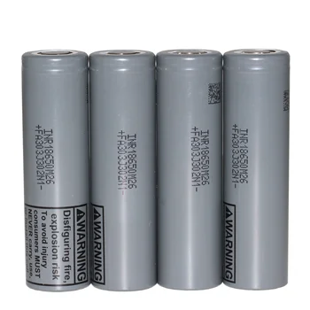 원래 3.6v Inr18650 M26 18650 2600mah 최대 10a 방전 18650 M26 전자 스쿠터 배터리 - Buy ...