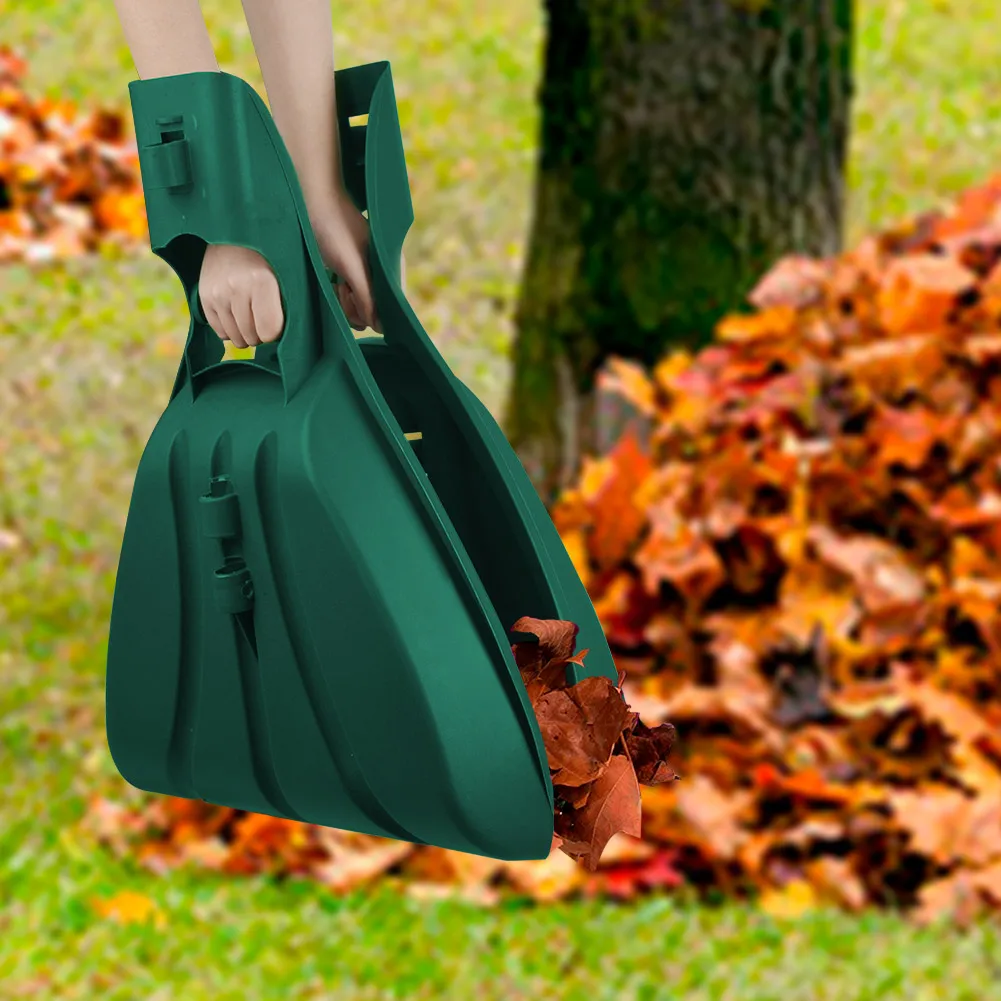 Large Leaf Scoop Hand Rake Garden Tool for Lawns Leaf Picker Tool ...