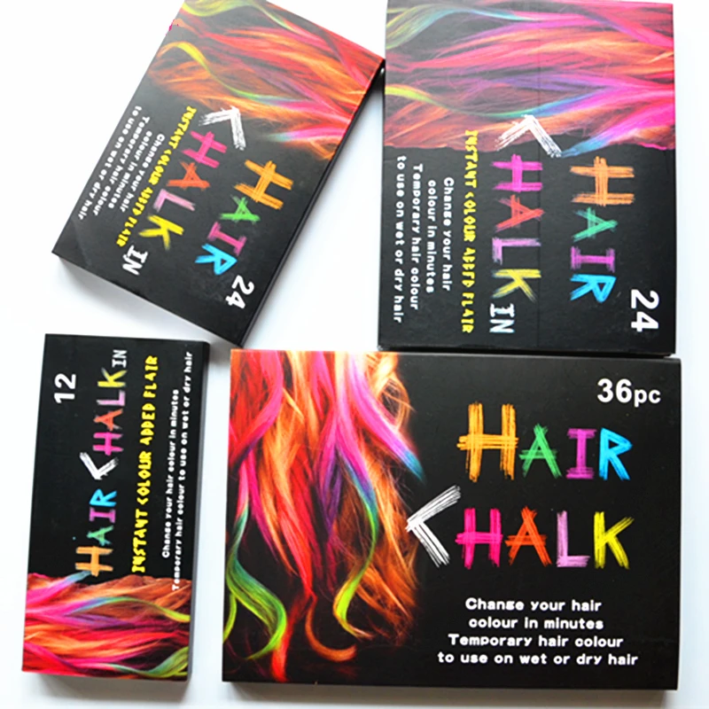 Multi-purpose's Hair Color Crayons Hair Chalk Temporary Hair Dye - Buy ...