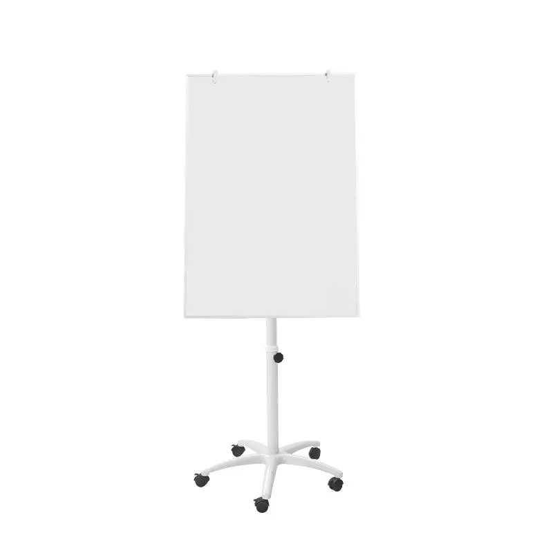 Movable flip chart easel height adjustment flip chart 60*90 whiteboard ...