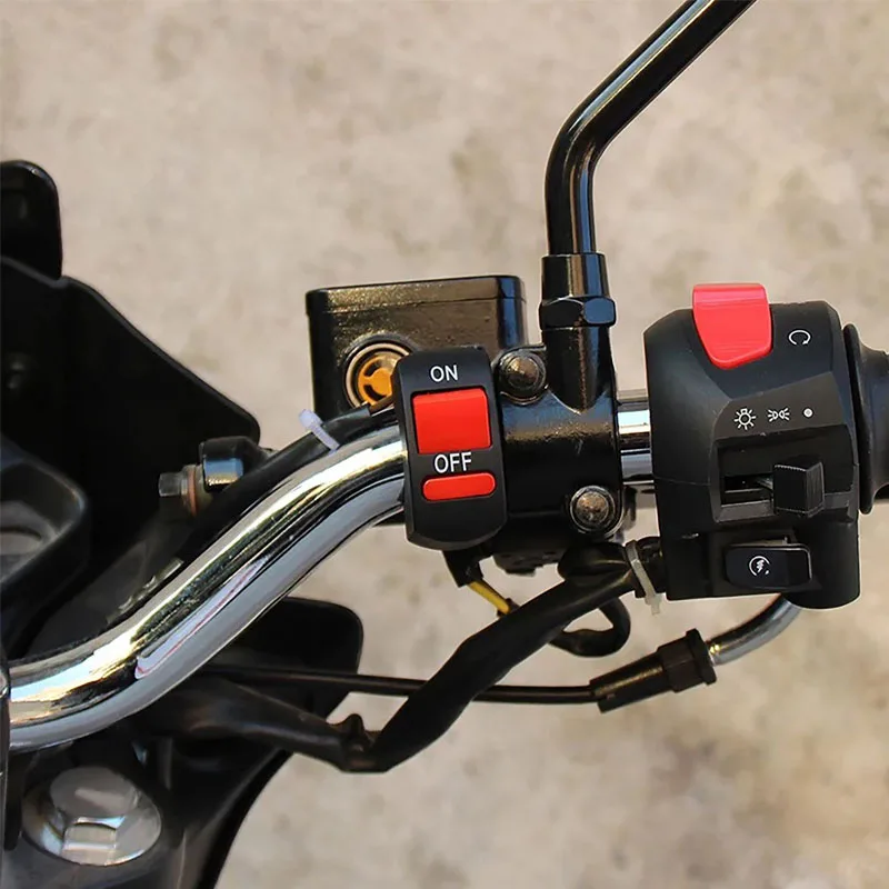 Motorcycle Handle on Off Light Switch Electric Handlebar Motorcycle ...