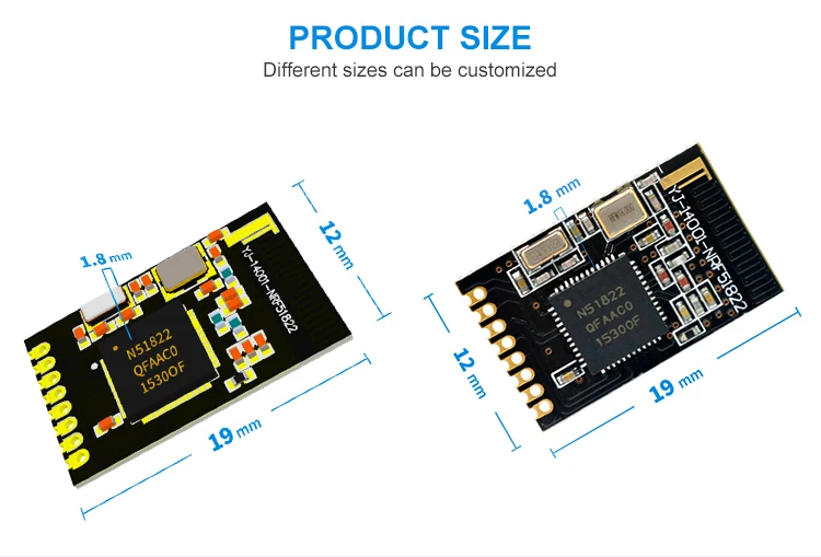 Holyiot Nordic Nrf51822 Module Bluetooth 50 Ble Bluetooth Usb Module Buy Nrf51822 Module 