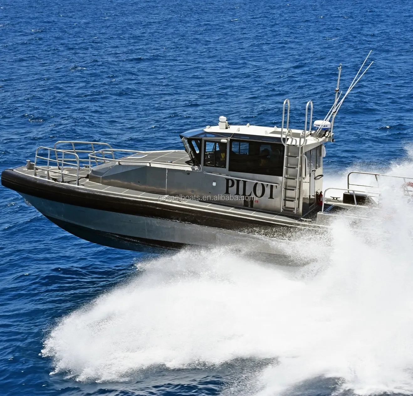 12m Aluminum Pilot Boat for Government and Maritime Patrol - Durable ...