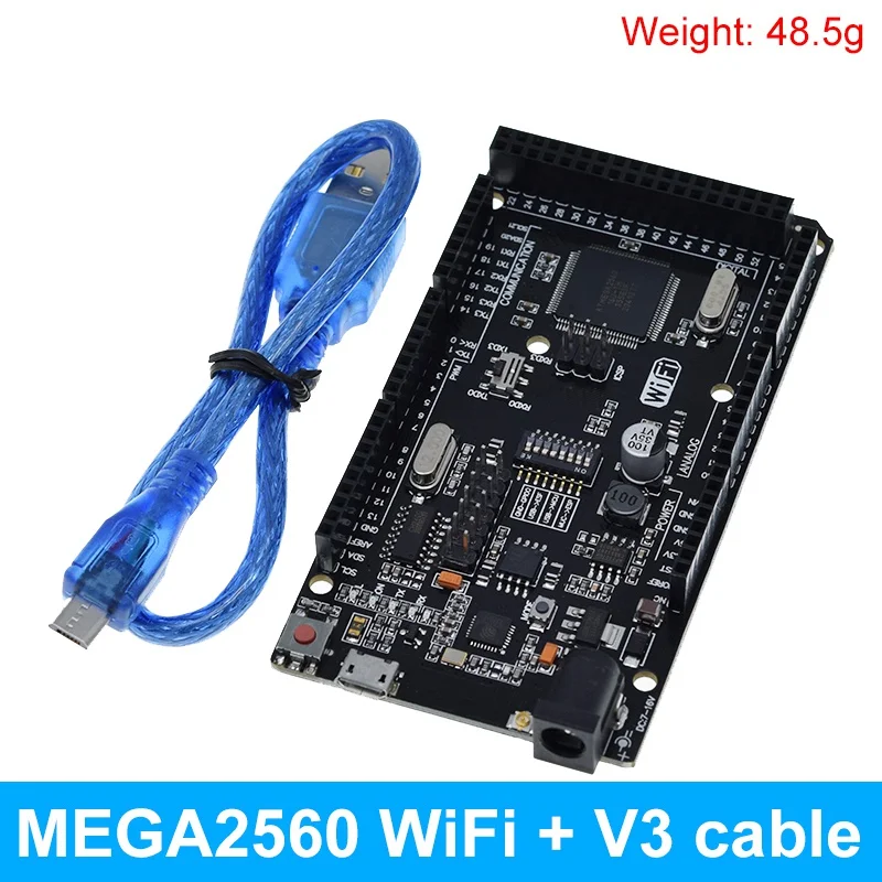 Tzt Mega2560 Wifi R3 Atmega2560esp8266 32mb Memory Usb Ttl Ch340g