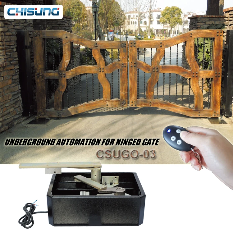 AC Model Automatic Swing Underground Gate Opener Motor Max 200kg