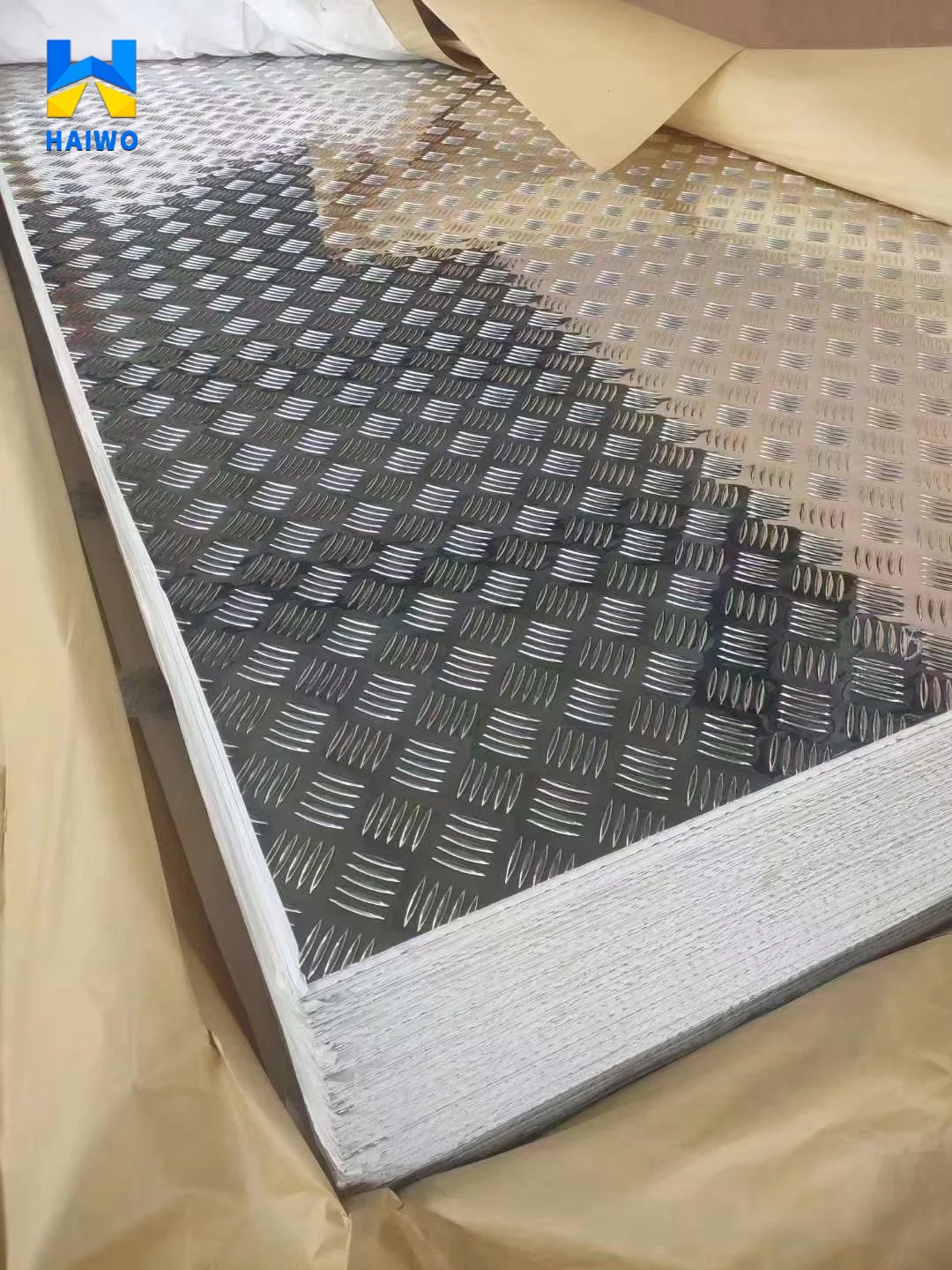 1060 3003 5052 5082 4*8 Embossed Sheet Alloy Aluminum Pattern Anti-slip ...