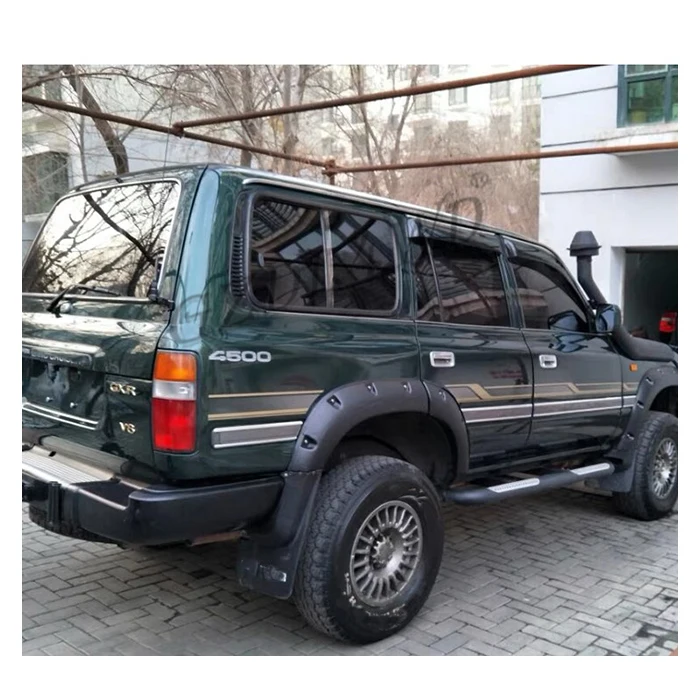 Rear Spoiler Sun Rain Visor Window Shield for Toyota Land Cruiser LC80 ...