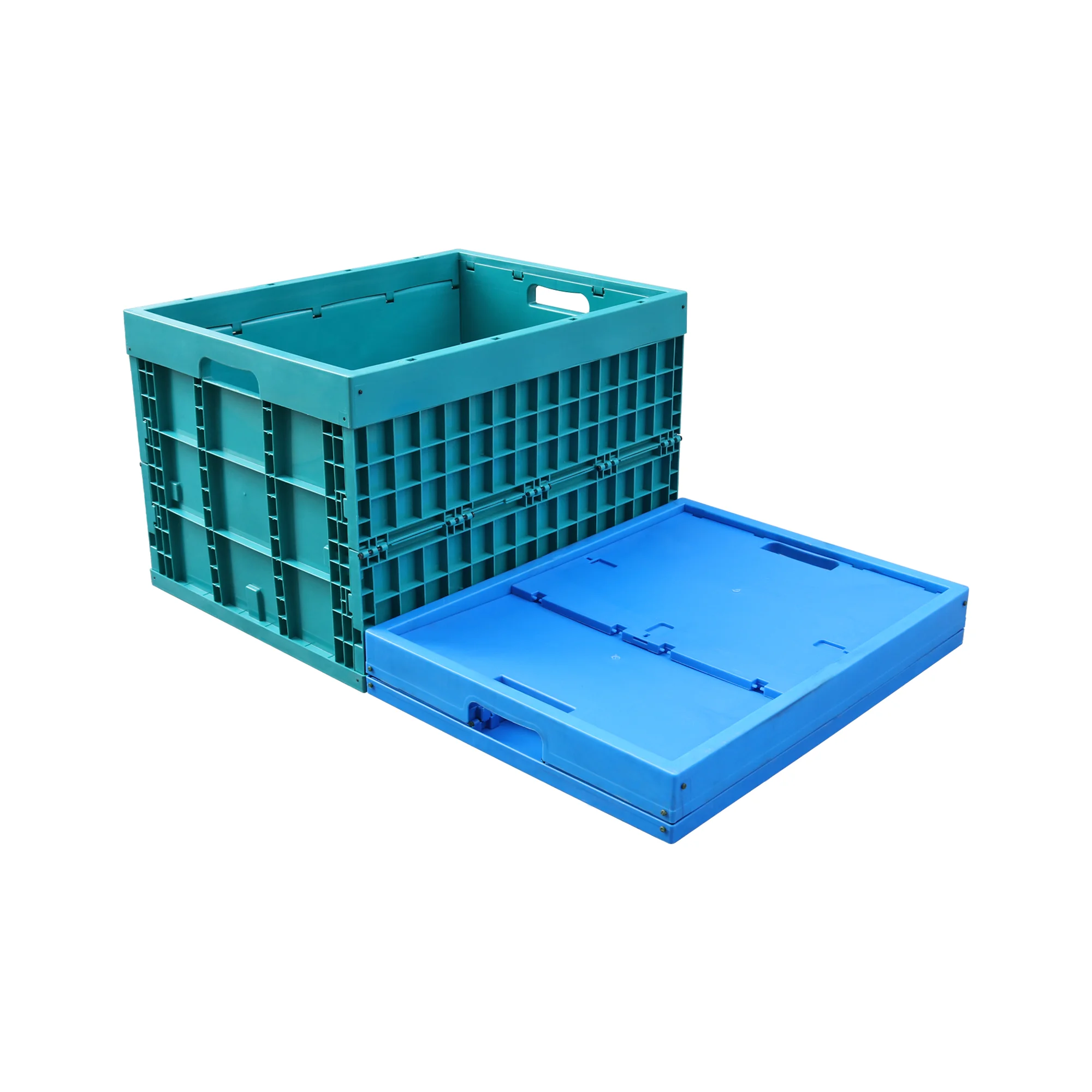 QS Plastic Foldable Crates - Stackable & Durable Solutions