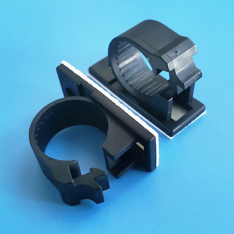 Long San Nylon Back Adhesive Buckle Type Wire Clamp LY-11J Adjustable ...