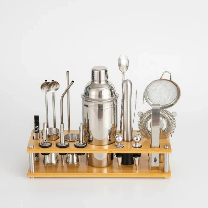 MCSS Tool Set Stainless Steel Cocktail Shaker Set Stainless Steel ...