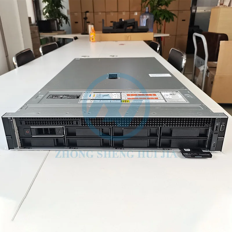 New Dell Poweredge R7525 Epyc R7525 16+8nvme 7343*2 64g*8 800gsas*2 6 ...