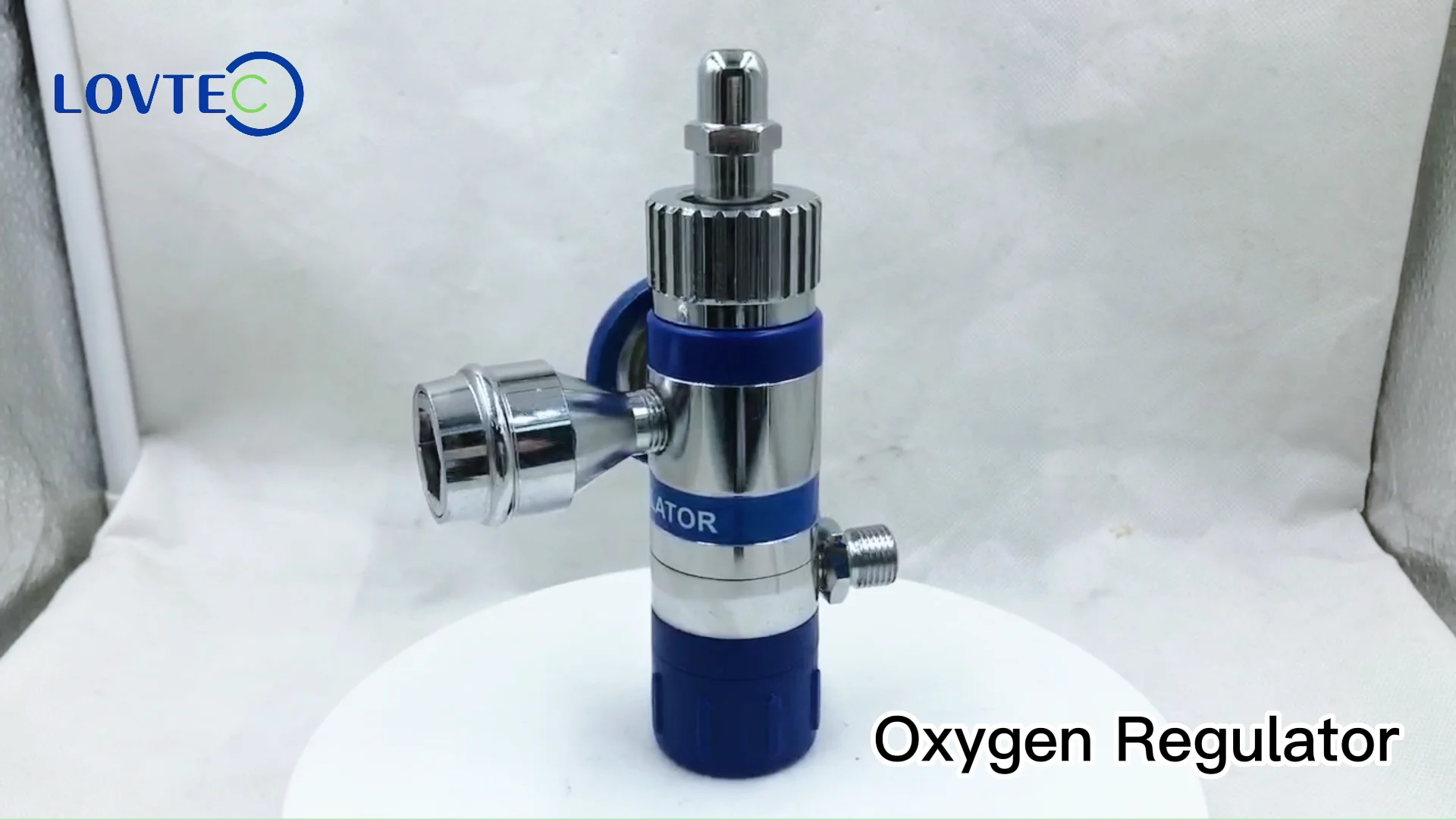 Airtech Bullnose Full Brass Oxygen Regulator With Quick Mini Outlet Use ...