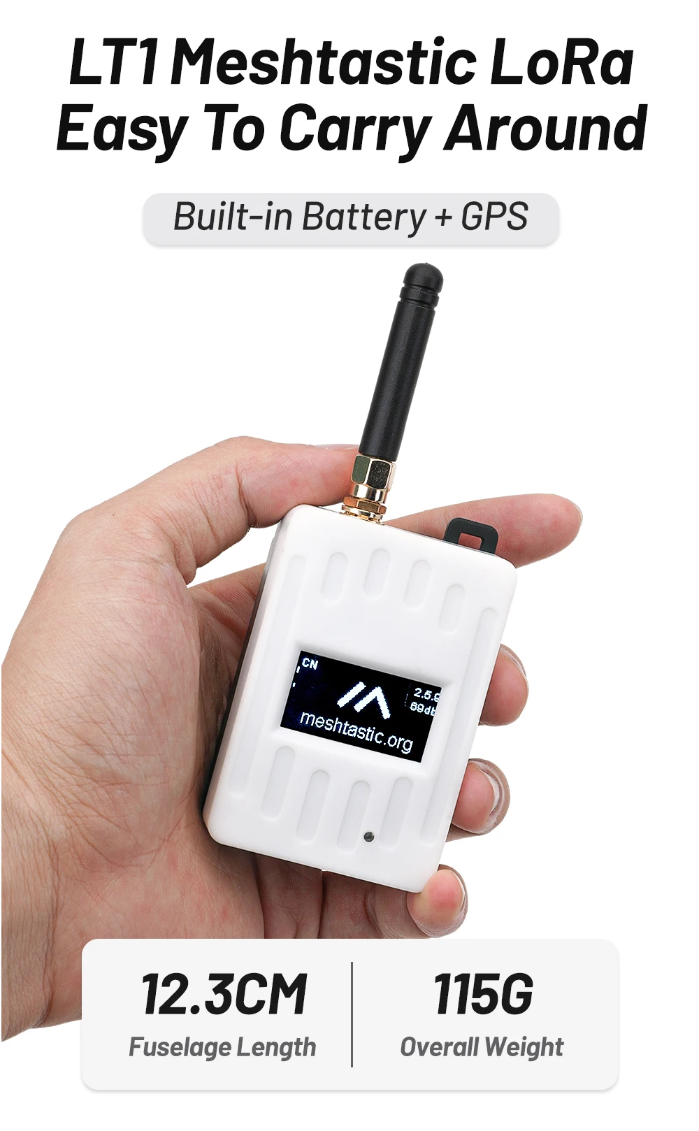 GPS Lora Tracker - Real Time Tracking & Remote Communication