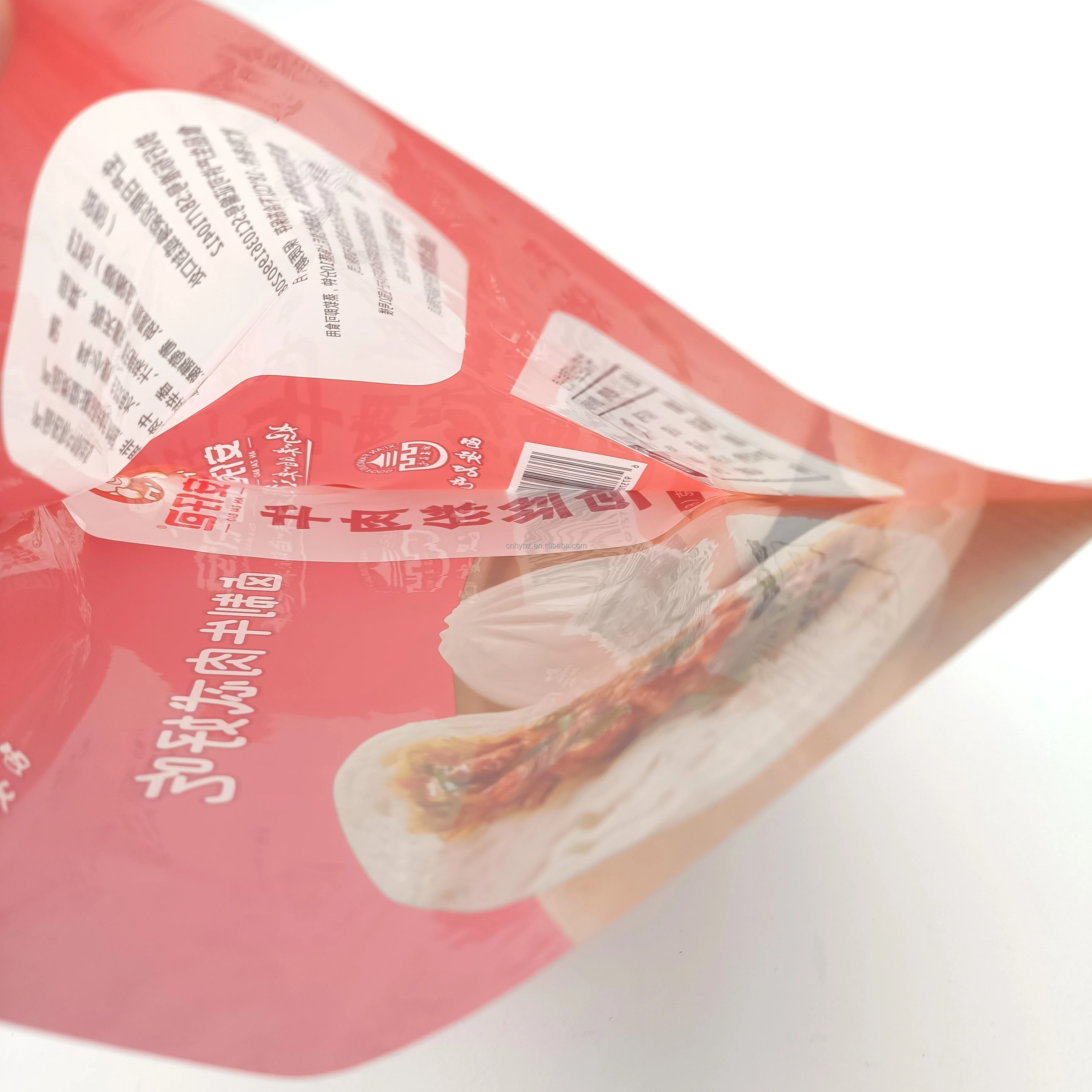 Customized Beef Noodles Bun Plastic Bag Frozen Food Packaging Bag Quick ...