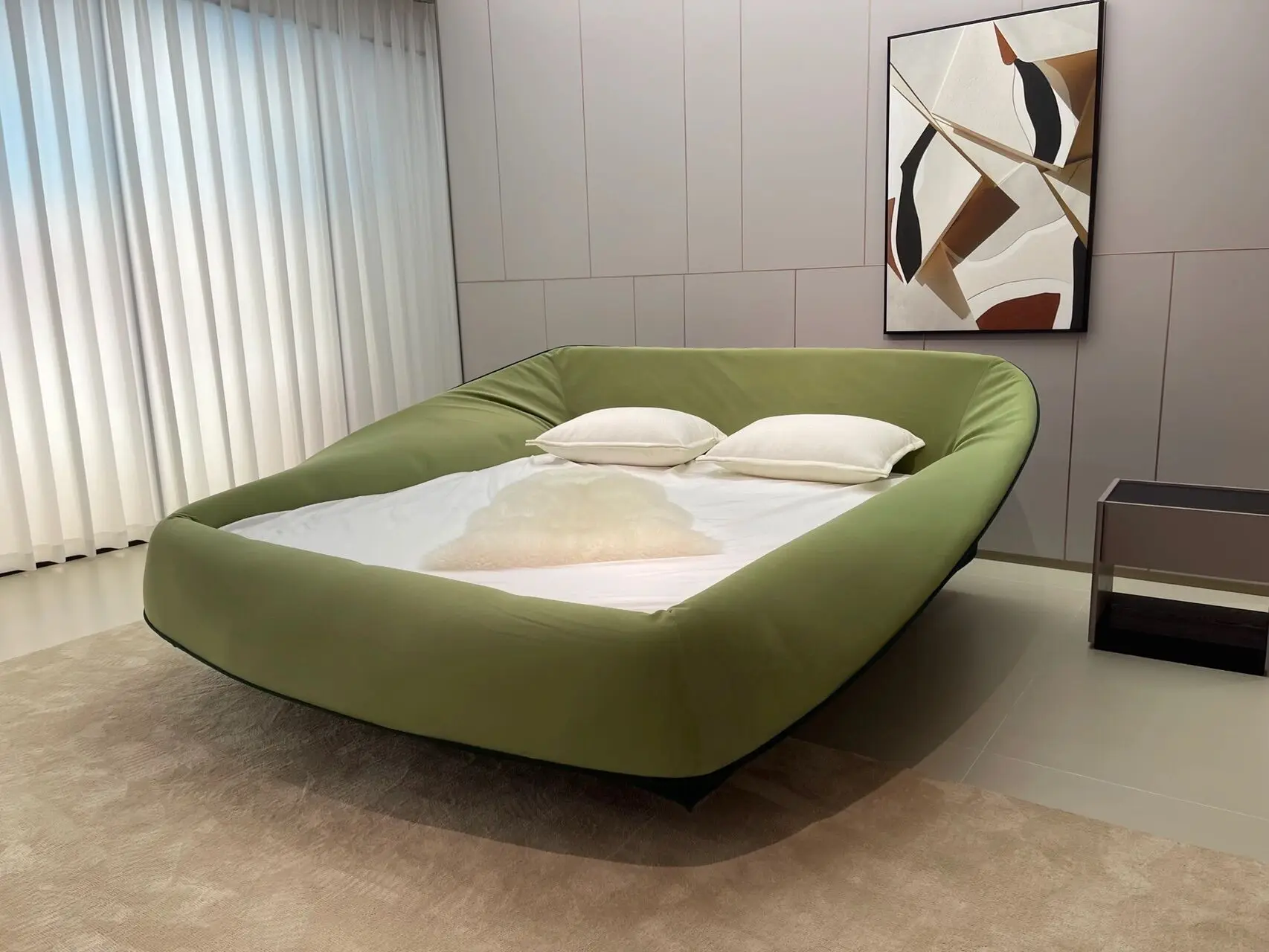 Italian LAGO Modern Designer Queen Bed - Italian Master Bedroom Parent ...