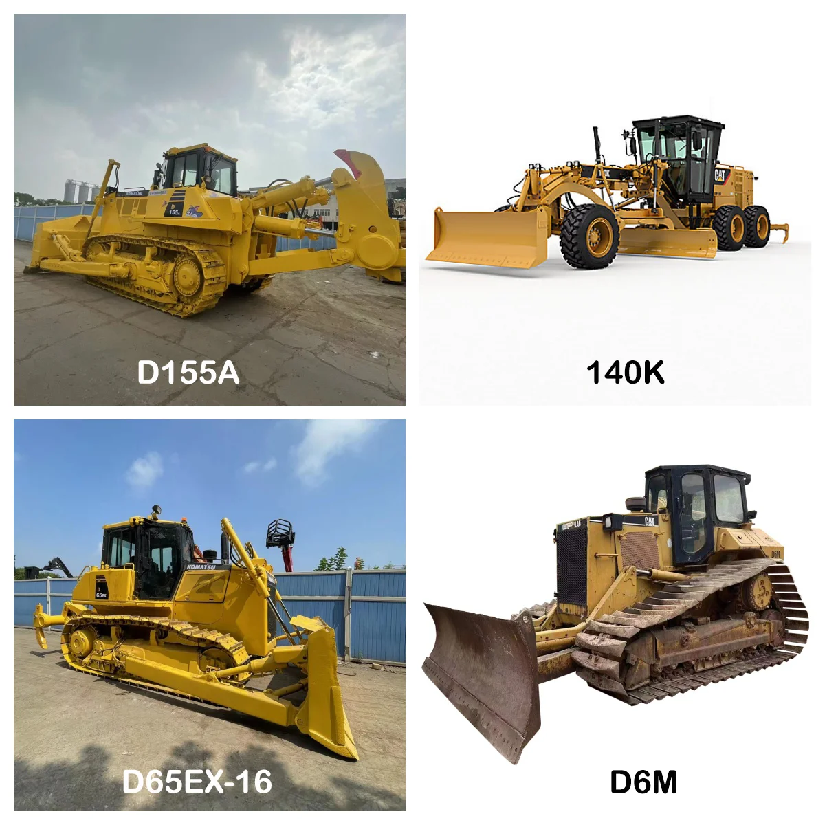 Hot Sale Used Small Size Bulldozer komatsu D65ex Cat D6m D3g D3c D4c ...